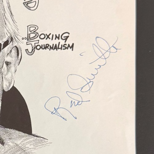 RED SMITH Autograph Signed 8x10 Pulitzer Prize Winning Sportswriter ...