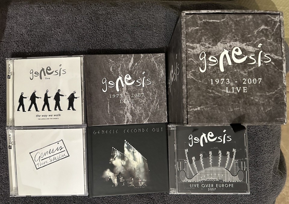 Lot Of Genesis Box Sets: 1970-1975/1973-2007/1976-1982/1983-1998 + 13 ...