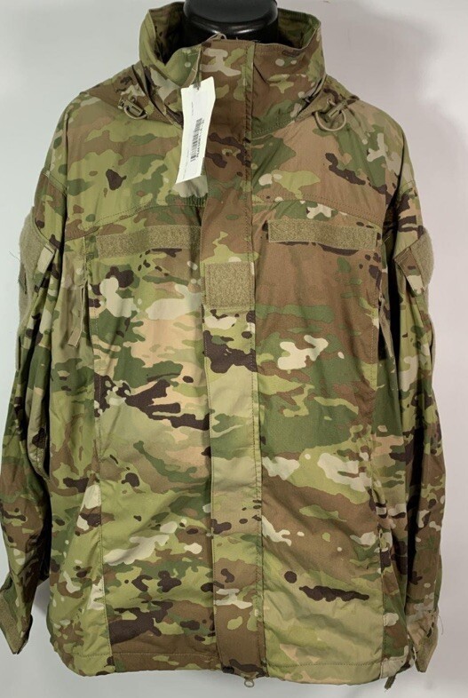 USGI Combat OCP Multicam Soft Shell Cold Weather Jacket Large Reg Free ...