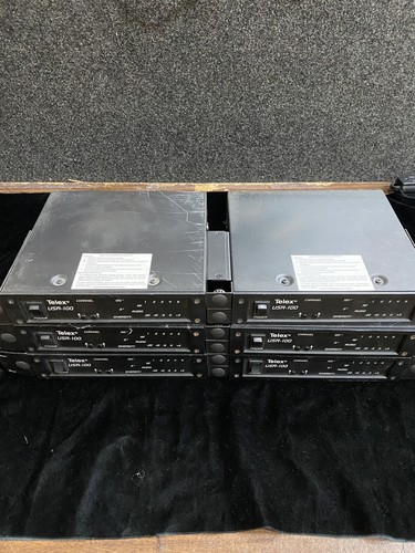 Telex Broken Parts Only 6 USR-100 Wireless Receivers | eBay