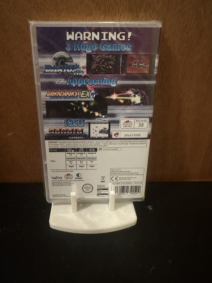 NINTENDO SWITCH DARIUS COZMIC REVELATION STRICTLY LIMITED NEW SEALED ...