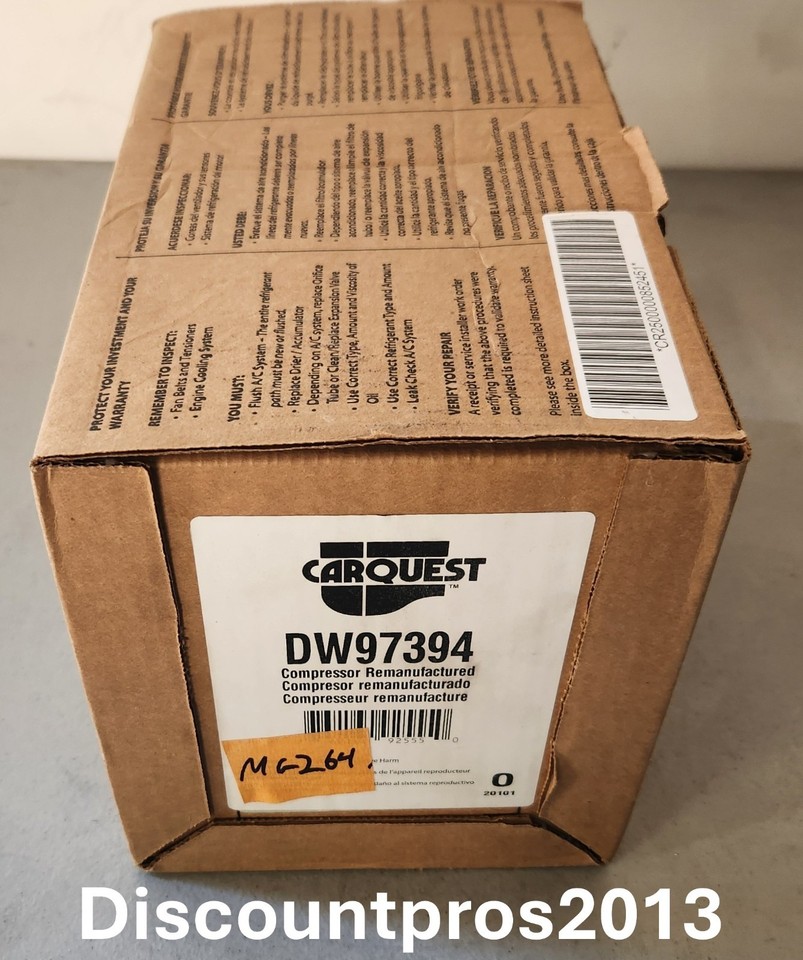 Carquest DW97394 A/C Compressor Mercedes-Benz 2000-2012 | eBay