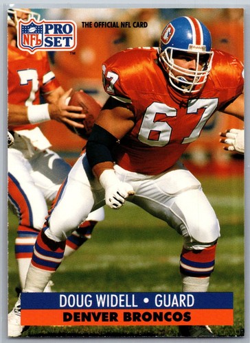 1991 Pro Set #143 Doug Widell Denver Broncos | eBay