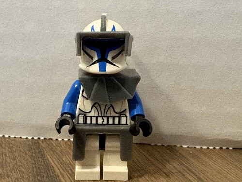 LEGO Star Wars Phase 1 Captain Rex Minifigure - sw0194 - Set 7675 No ...
