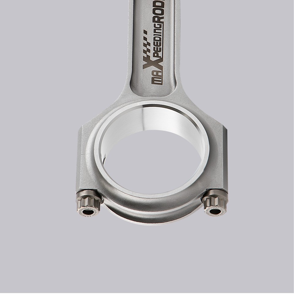 Maxpeedingrods 4x I- Beam Steel 4340 Connecting Rods For Honda Acura ...