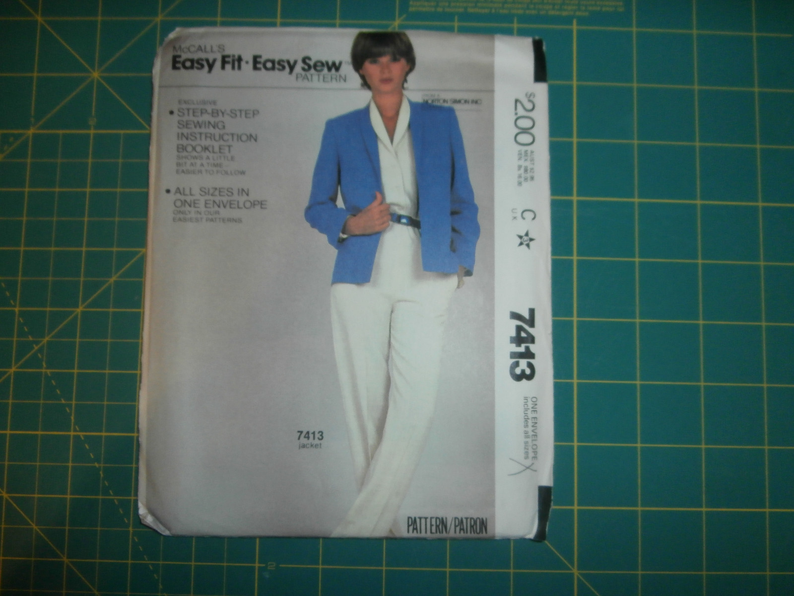 McCall's 7413 Size 6-20 Misses' Jacket | eBay