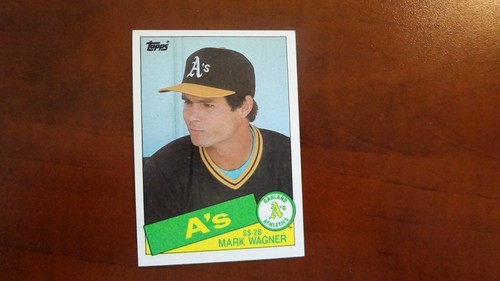 1985 TOPPS # 581 MARK WAGNER BASEBALL CARD | eBay