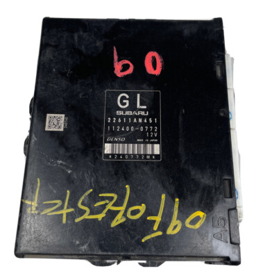 09 SUBARU FORESTER ECU ENGINE CONTROL MODULE COMPUTER 22611AN451 | eBay