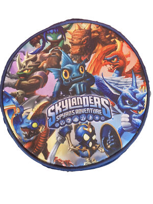 Skylanders Spyro's Adventure Round Zip Storage Case Carrying Bag by ...