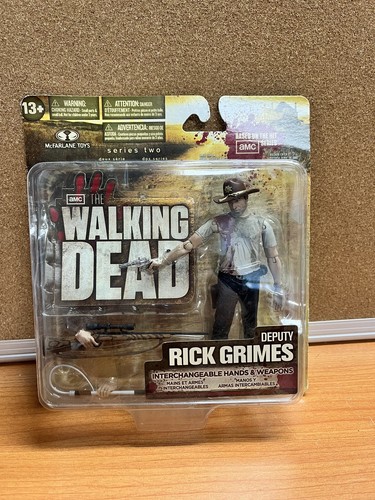 2012 McFarlane the Walking Dead Deputy Rick Grimes Package Ware As ...