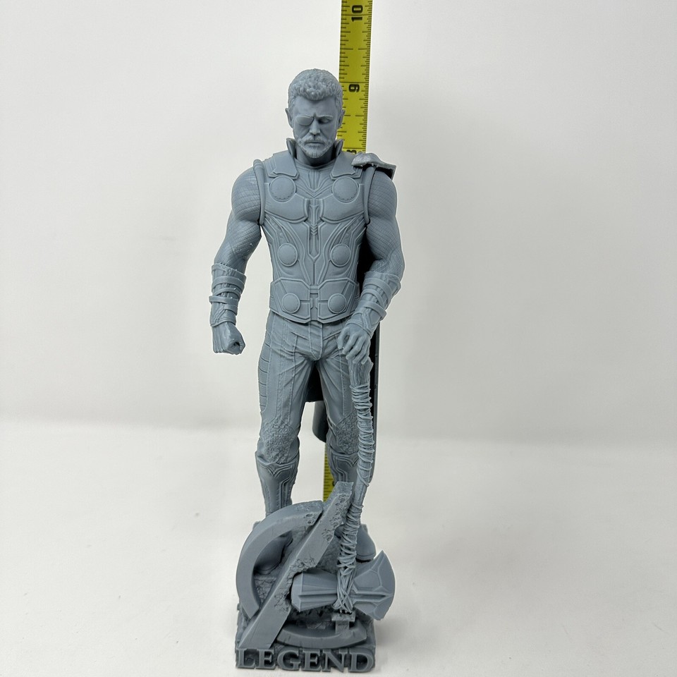 THOR - MARVEL AVENGERS - Statue 3D Print 1:10 Scale Unpainted ...