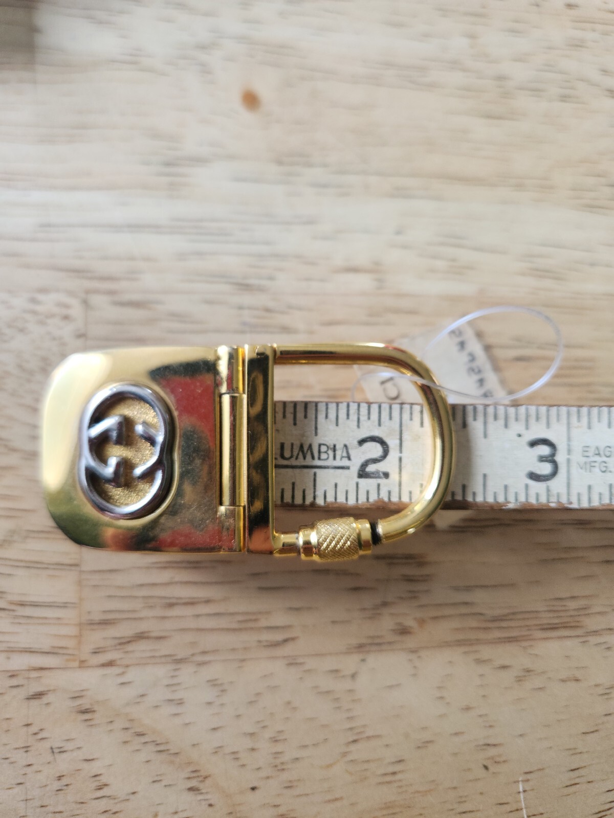 Vintage Gucci Keychain New Old Stock w/tags Rare Keyring Fashion Design ...