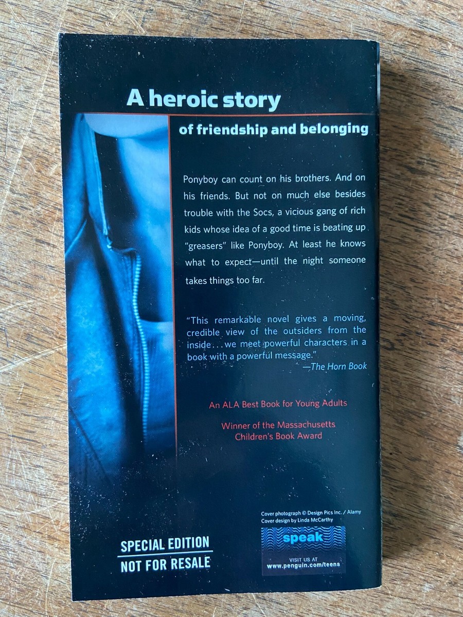 The Outsiders Back Cover