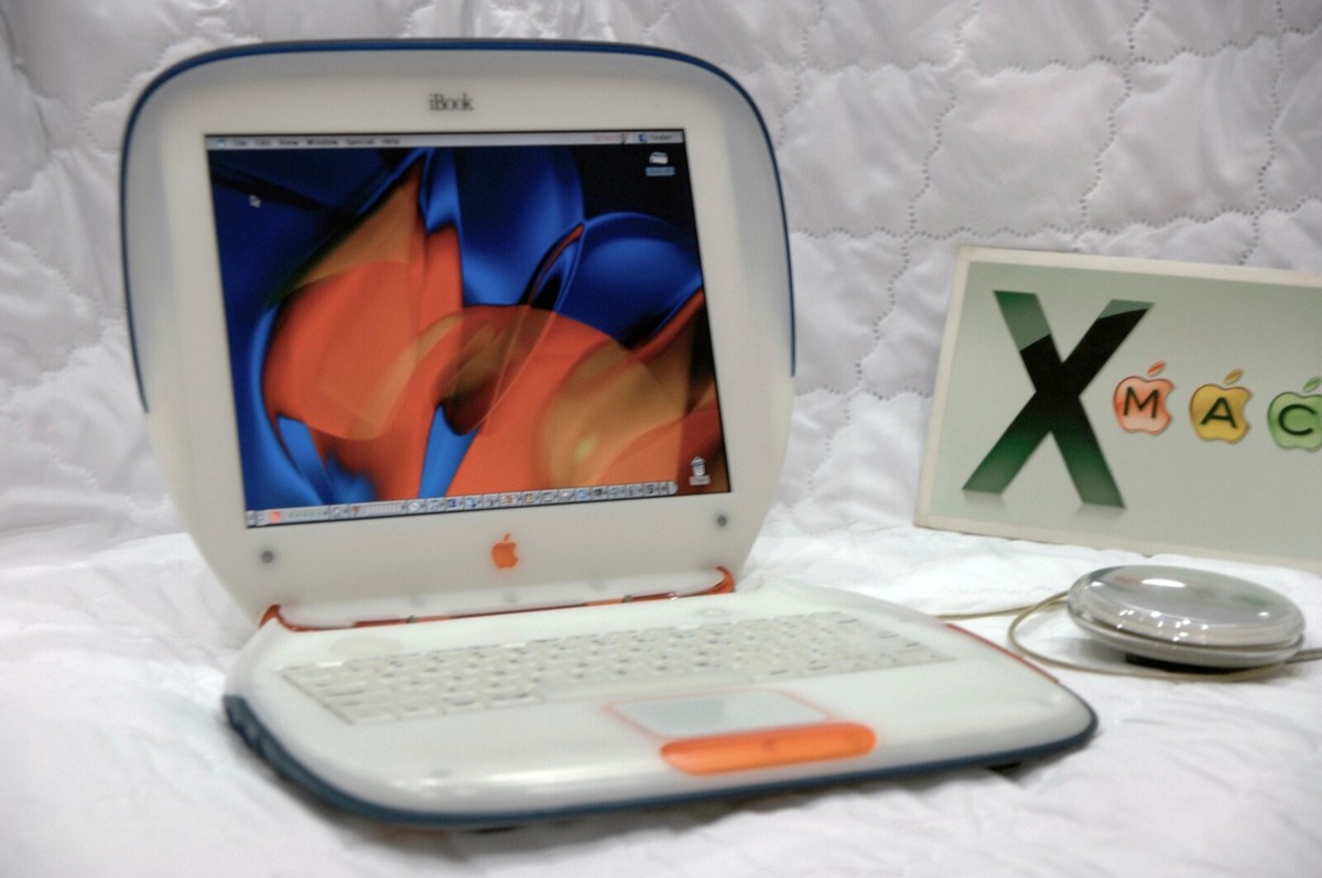 Ibook Clamshell Orange Apple IBook – Steve Zazeski