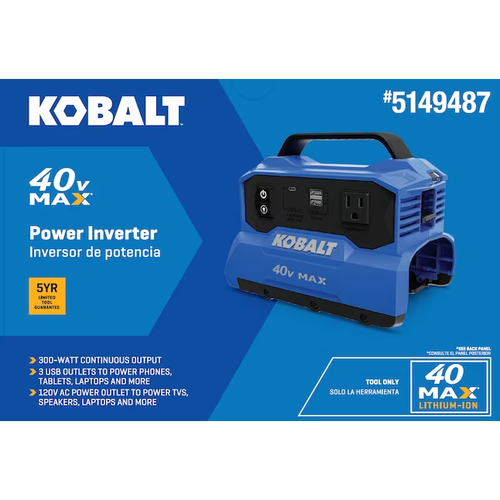 Kobalt Gen4 300-Watt Portable Power Station Power Inverter | eBay
