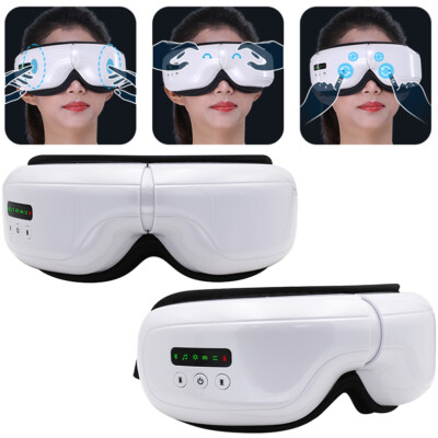 1/2x Eye Massager with Heat &Vibration Relax Eye,Eye Strain Relief ...