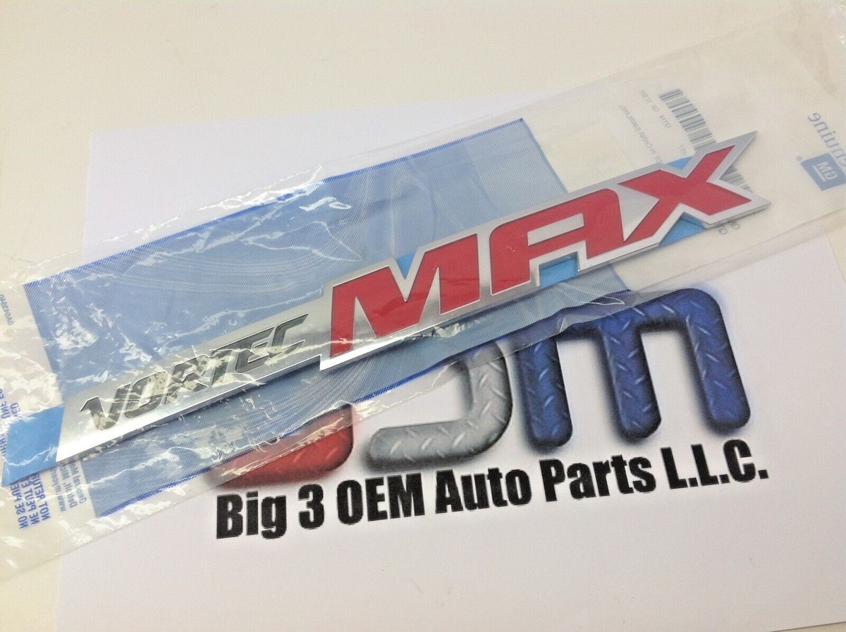 Vortec Max Logo Amazon.com: Aimoll 2pcs Vortec Max Door Emblem Logo,