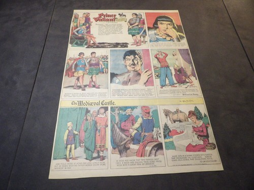 Prince Valiant - Oct 21, 1945 - Full-Size Sunday - 2nd Uncle Remus | eBay