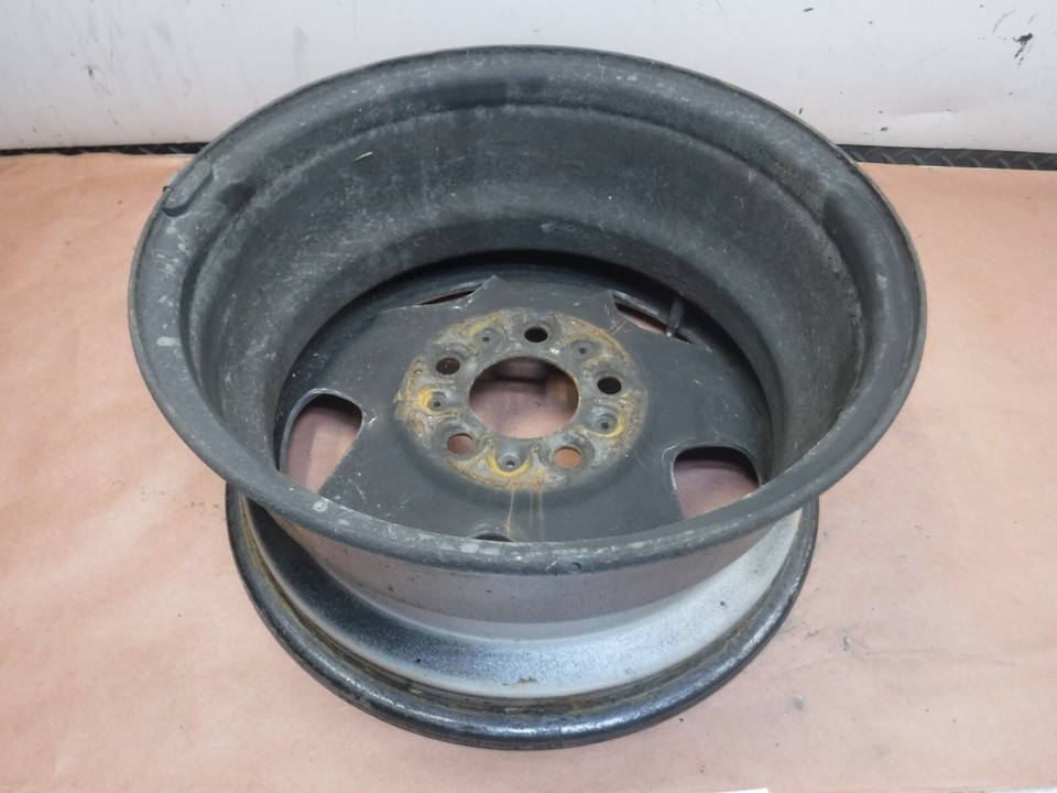 Jeep Cherokee Wrangler YJ TJ 87-01 Silver Steel Wheels 15x7 Set of 2 ...