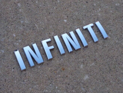 Infiniti G35 M35 OEM Rear Emblem Letters Badge Decal Logo | Genuine OEM ...