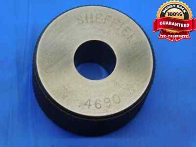 .4690 CLASS X MASTER PLAIN BORE RING GAGE .4688 +.0002 OVERSIZE 15/32 ...