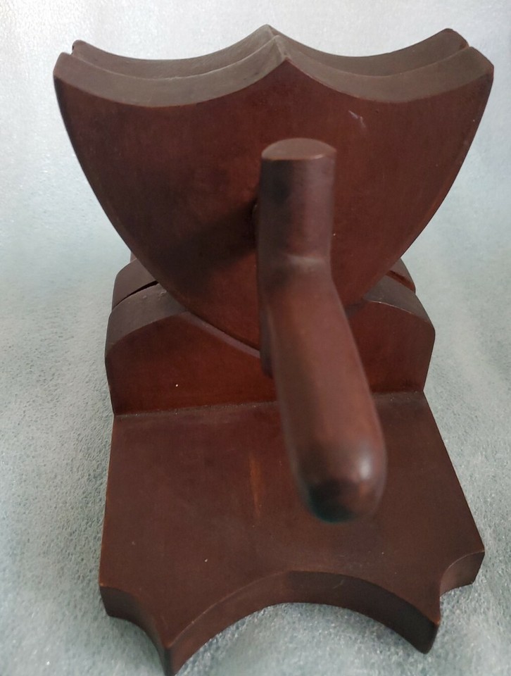 Vintage Wood & Sword BOOKENDS w/ Dagger, Knife Blade, Fantasy Knight ...