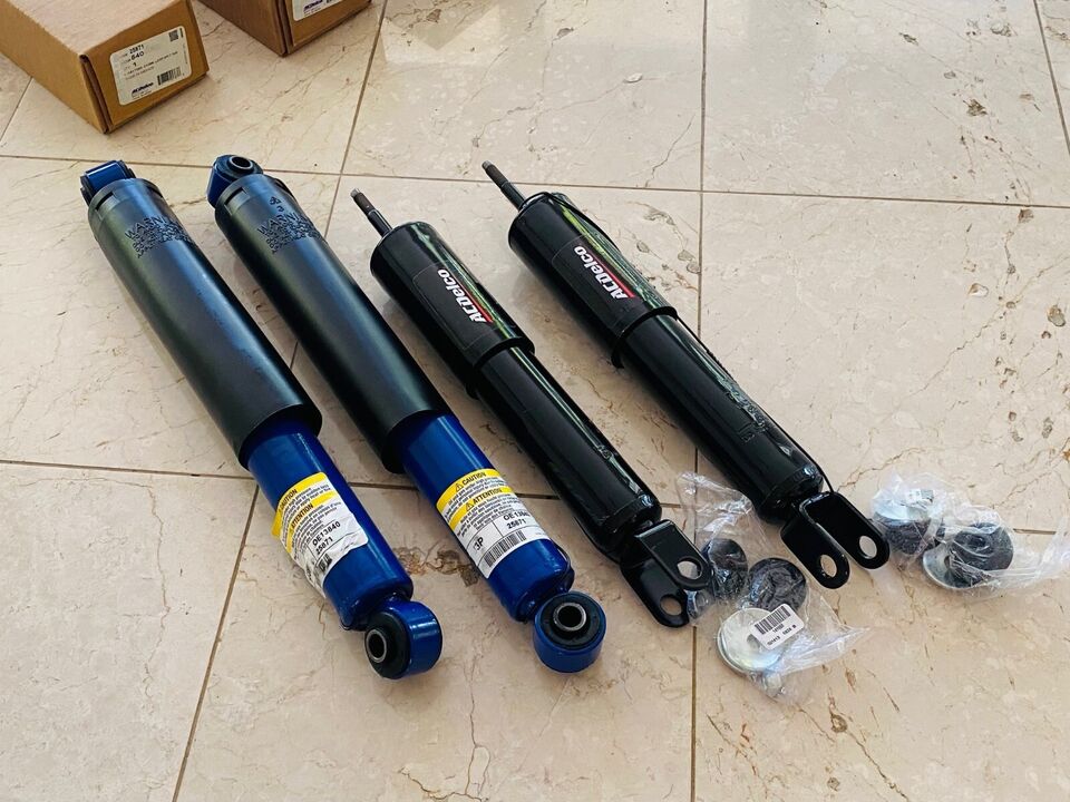 AC Delco GM Shock Absorber Front Rear Kit Set Tahoe Suburban Yukon ZW7 ...