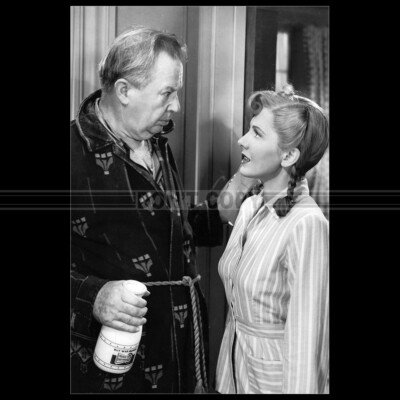 Photo F.019414 JEAN ARTHUR & CHARLES COBURN (THE MORE THE MERRIER) 1943 ...