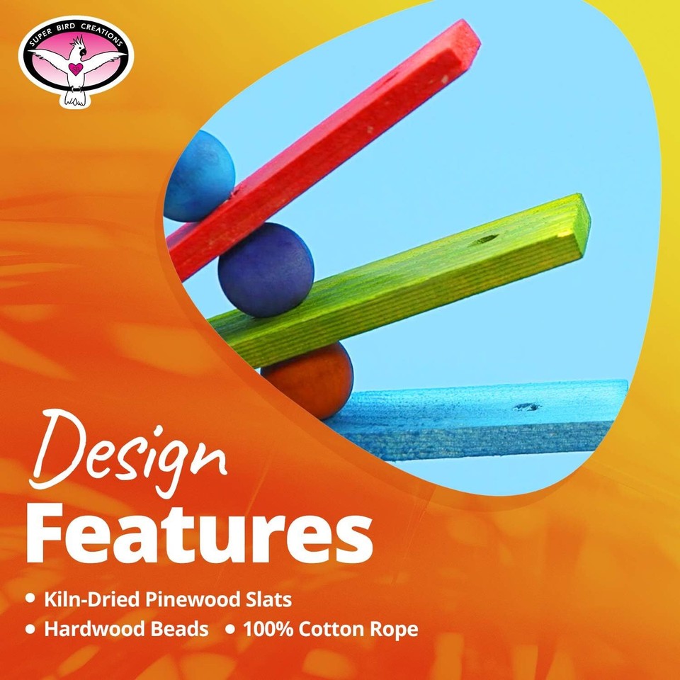 Peacock Sr. Bird Toy Shreddable Bird Toy, Large Parrot Toy, Large Bird ...