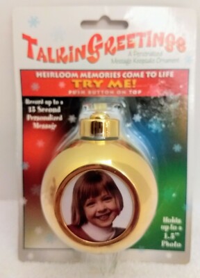 Vintage Talking Greetings A Personalized Message Keepsake Photo ...