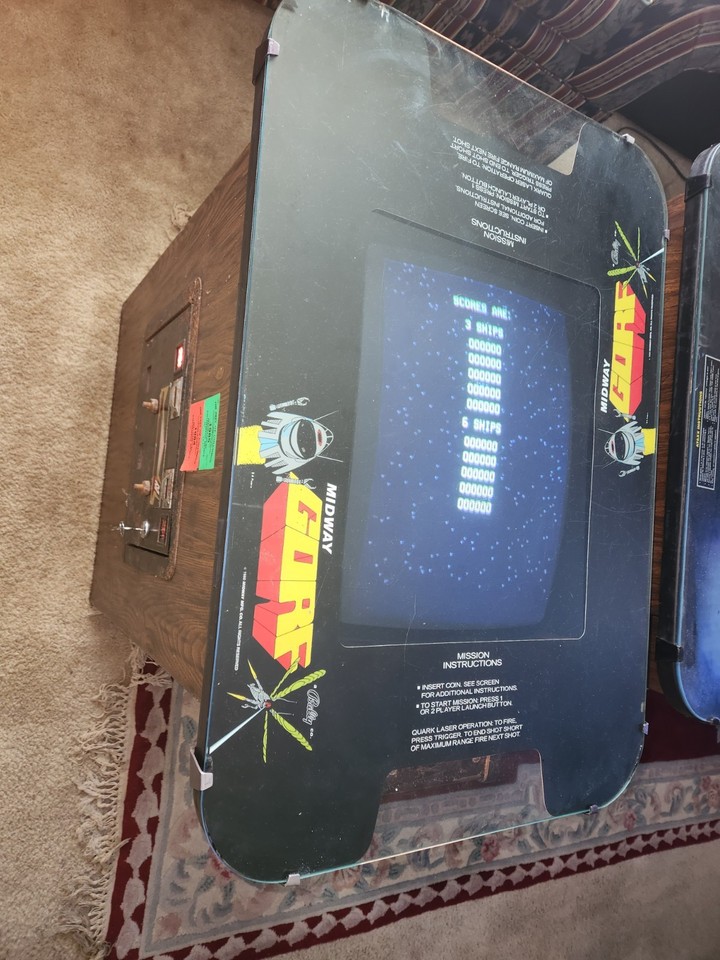 Bally Midway GORF Cocktail Arcade Game *Rare And Working* | eBay