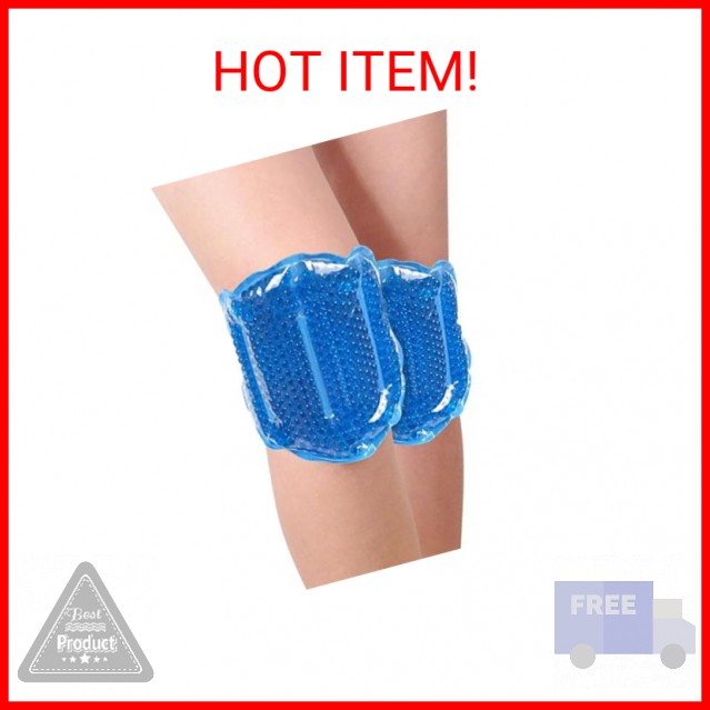 MR.ICE Knee Ice Pack Wrap 2 Packs,Reusable Ice Packs for Knee ...