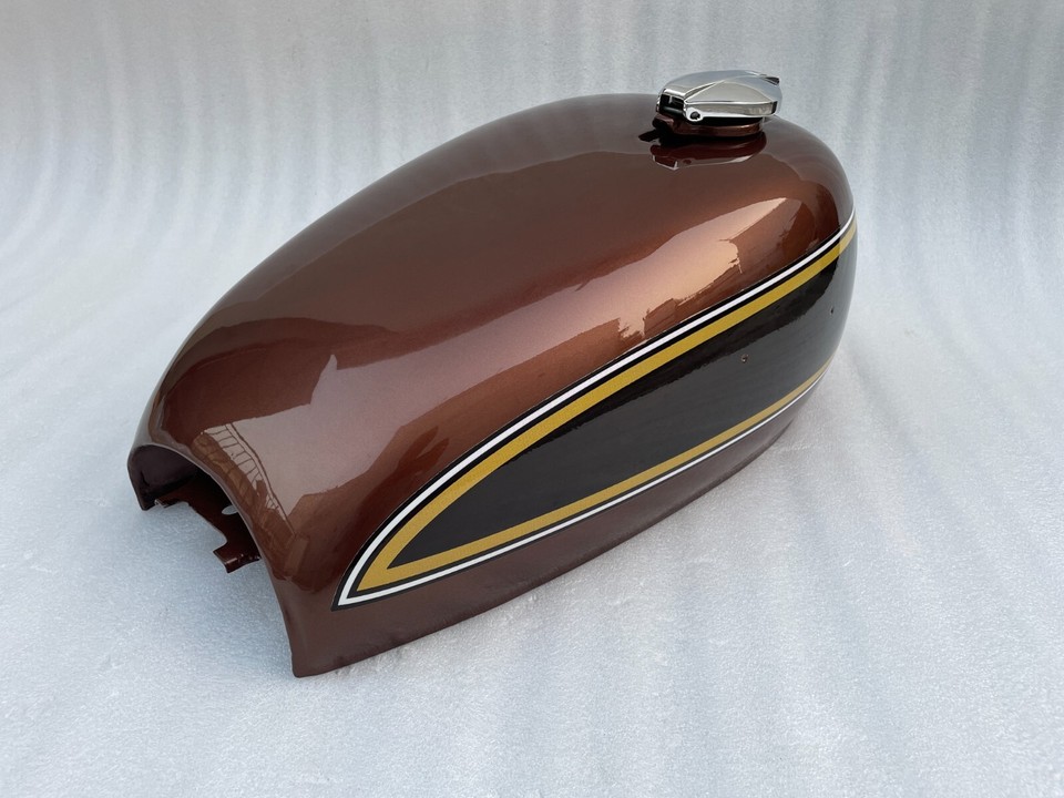 Honda CB550 CB550K 1974-75 Candy Garnet Brown Painted Petrol Fuel Gas ...