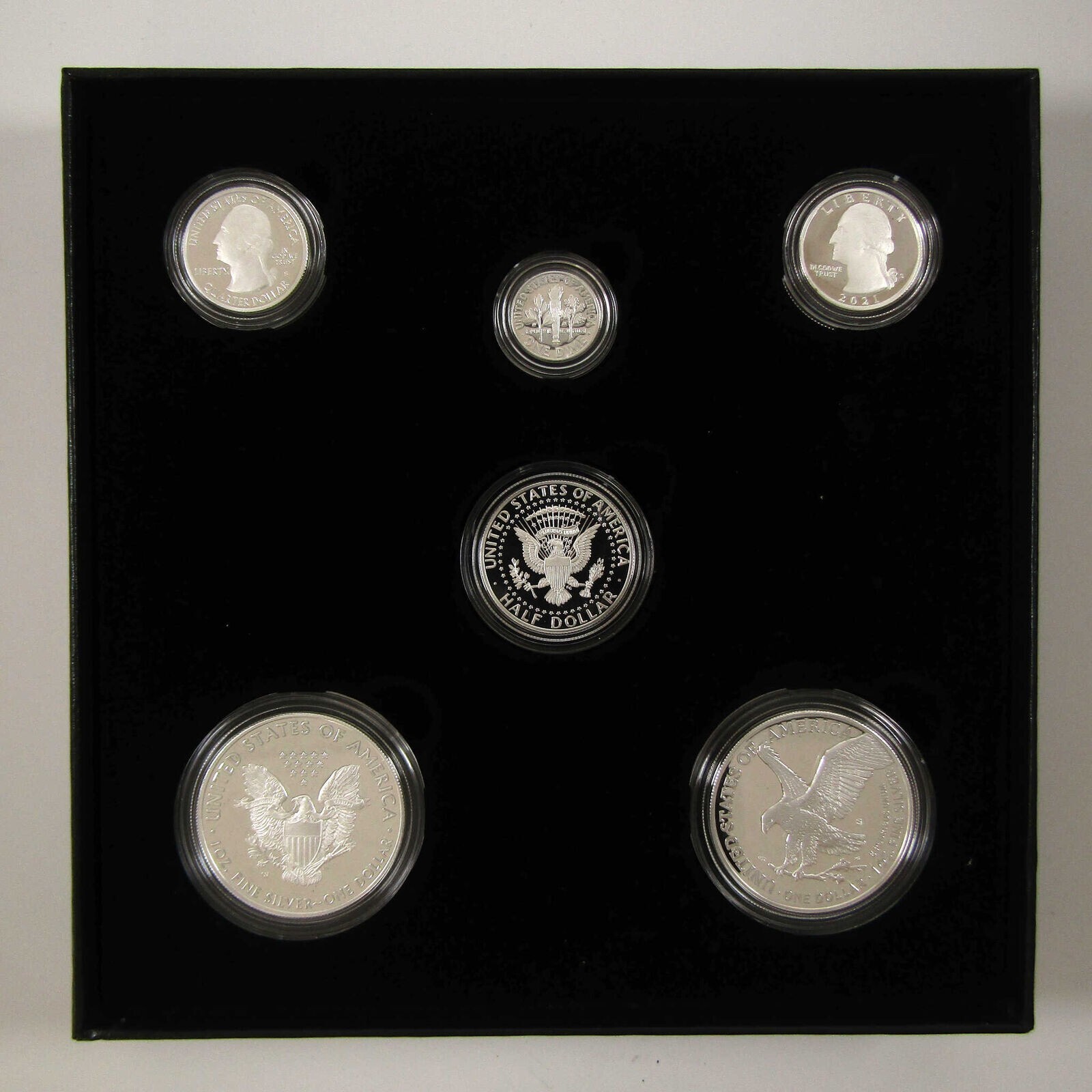 2021 US Mint Silver Proof Set American Eagle Collection Limited Edition | eBay