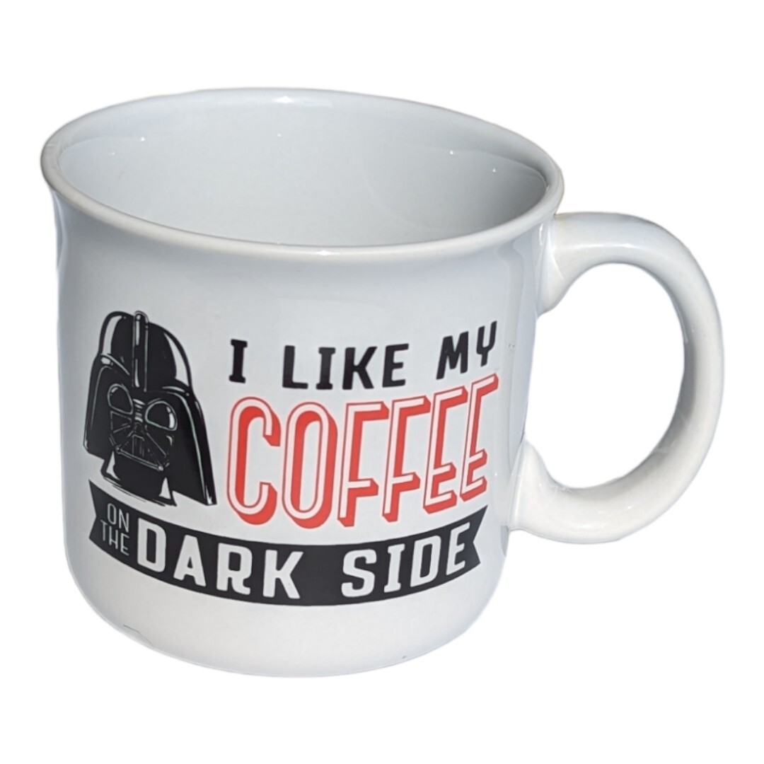 Star Wars Darth Vader “I Like My Coffee On The Dark Side” Coffee Cup 18 ...