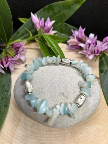 Amazonite Bracelet Chips Stretch Crystal Genuine New Sp AUS SELLER | eBay Australia