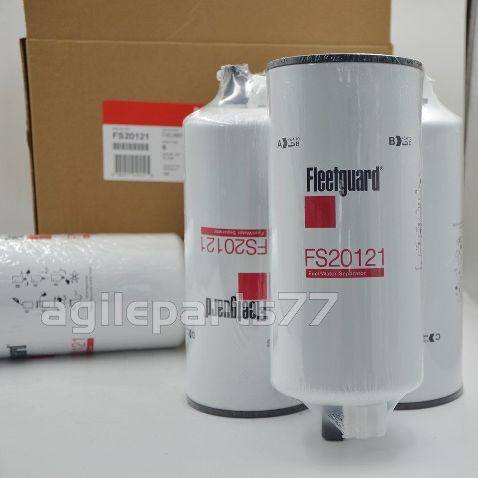 6PCS Fleetguard FS20121 Fuel Water Separator Filter For Cummins L9 B6.7 ...