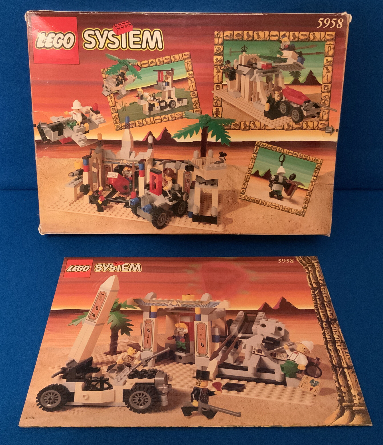 Lego 5958 Adventurers MUMMY’S TOMB 100% Complete W/ Box & Orig Inst ...