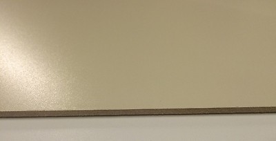 3.2mm Cream Faced Hardboard sheet / board 1200 x 600mm - one sided ...
