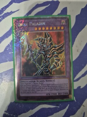 Yugioh Dark Paladin RA03-EN126 Platinum Secret Rare 1st Edition Near ...