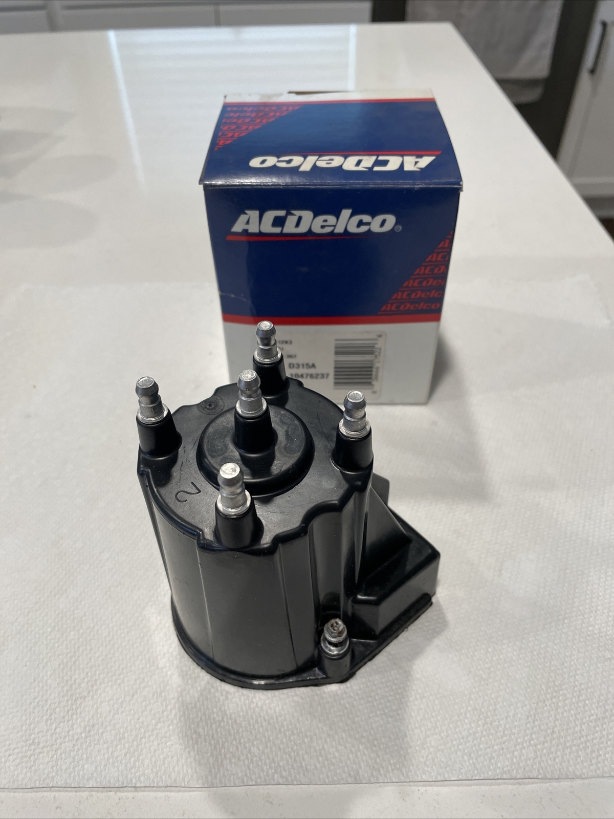 New AcDelco D315A 4 Cyl Distributor Cap 1991-93 S10 85-86 Skylark ...