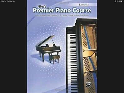 Premier Piano Course: Lesson Book 3 | eBay
