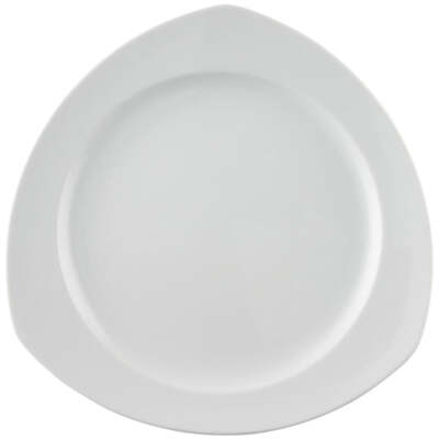 THOMAS BY ROSENTHAL VARIO white triangular dinner plate NEW | eBay