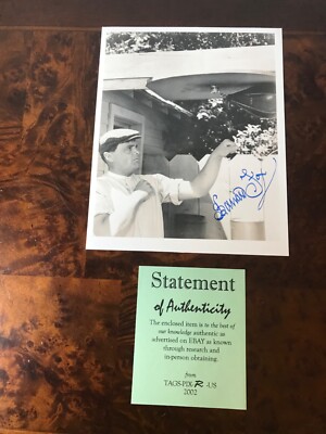ANDY GRIFFITH SHOW - BERNARD FOX - Signed Original w/COA 8x10 Photo | eBay