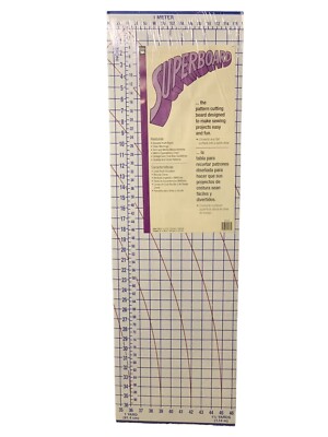 Dritz SUPERBOARD Sewing Cutting Crafting Quilting Foldable Grid Board ...