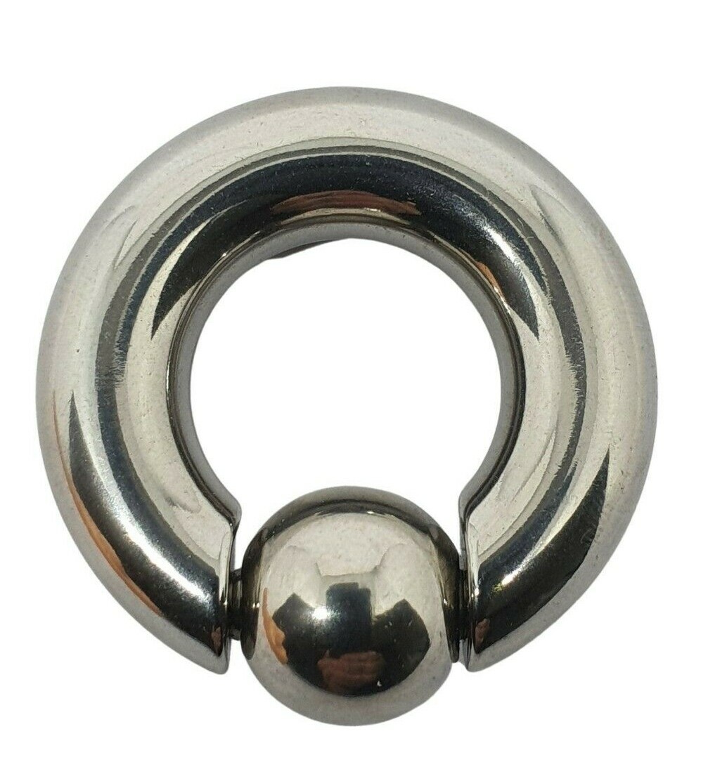 Easy Fit Heavy 31mm BCR CBR Ring 0g (8mm) 12mm Ball Closure PA Prince ...