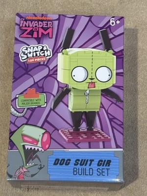 NEW! INVADER ZIM - DOG SUIT GIR - Snap & Switch Build Set 109 pcs | eBay