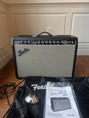 Fender '64 Custom Deluxe Reverb Hand-wired Guitar Combo | eBay