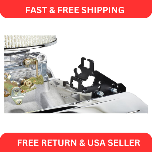 Edelbrock 8031 Carburetor Throttle Cable Bracket, Fits Chevy ...