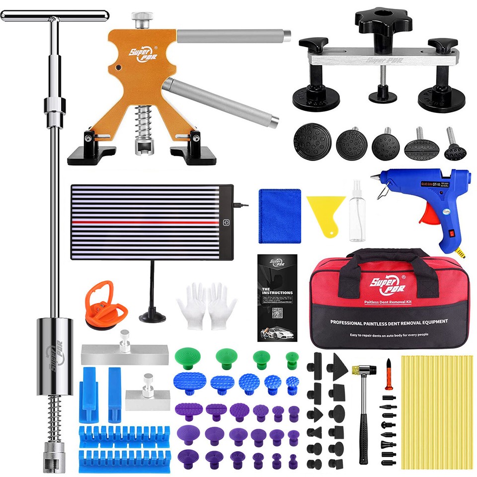 PDR Full Set Tool Dent Repair Kit Paintless Dent Removal Tools Dent ...